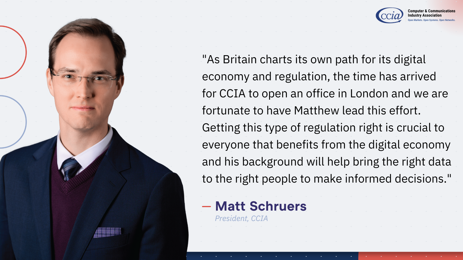 Trade Association CCIA Opens New London Office, Hires Senior Director ...