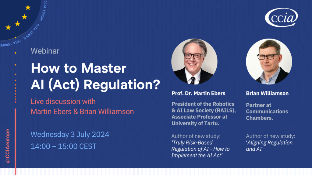 How to Master AI (Act) Regulation? - CCIA
