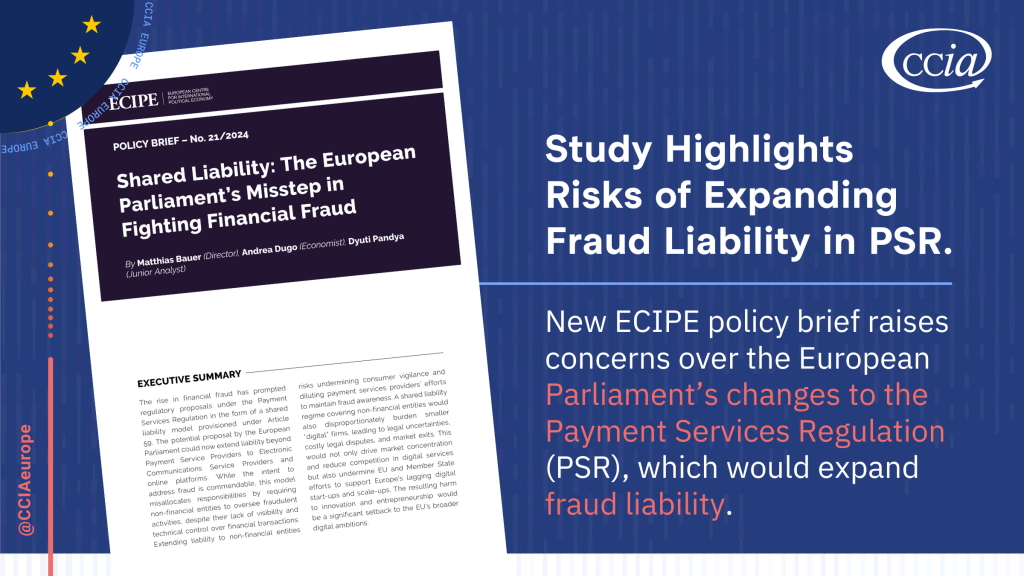 Study Highlights Risks of Expanding Fraud Liability in Payment Services ...