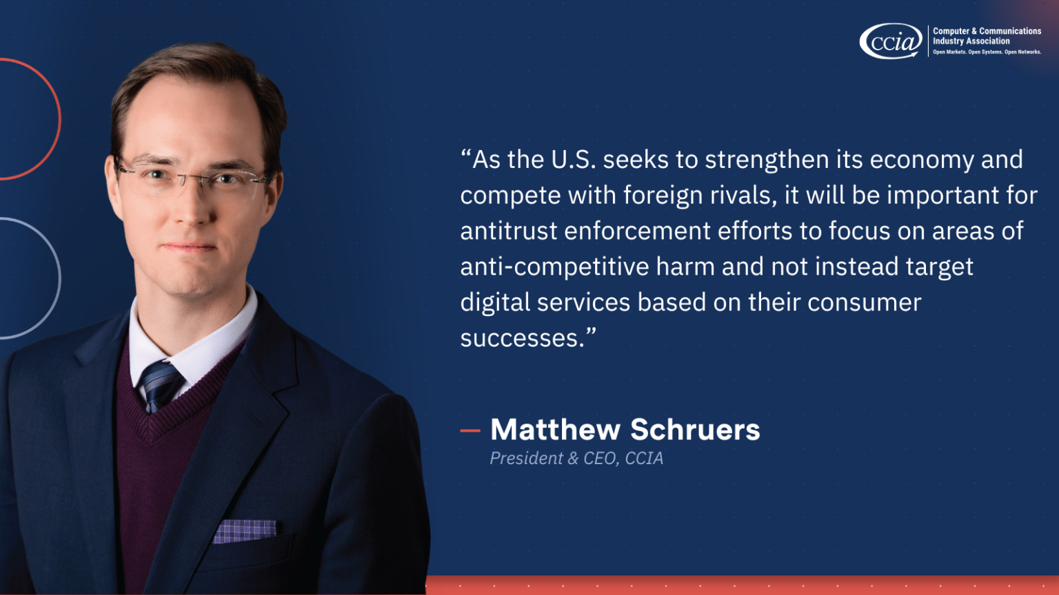 Senate Confirms Slater as Assistant Attorney General for Antitrust - CCIA